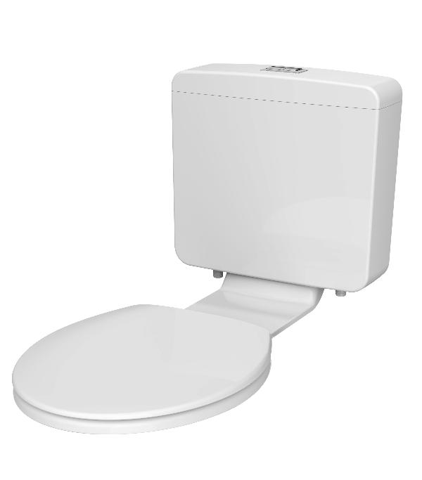 ALL IN 1 PVC Cistern Low & Mid Level Includes Link & Seat – Bathware Direct