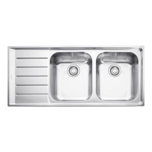 Franke Neptune Double Bowl Sink – Bathware Direct