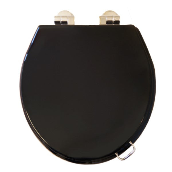 Turner Hastings Birmingham Soft Close Toilet Seat - Black – Bathware Direct