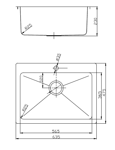 Fresh Laundry / Kitchen 45 Litre Utility Trough – Bathware Direct
