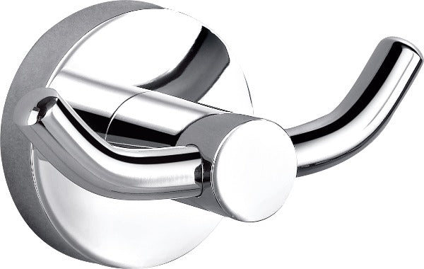 Mait Double Robe Hook, Chrome – Bathware Direct