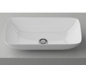 Timberline Bloom Above Counter Basin - White Gloss – Bathware Direct