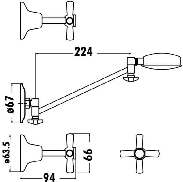 Dojo Shower Set – Bathware Direct