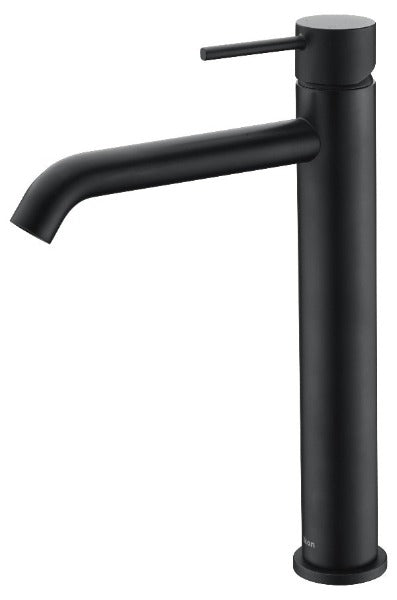Ikon Micah Hi Rise Basin Mixer Matte Black – Bathware Direct