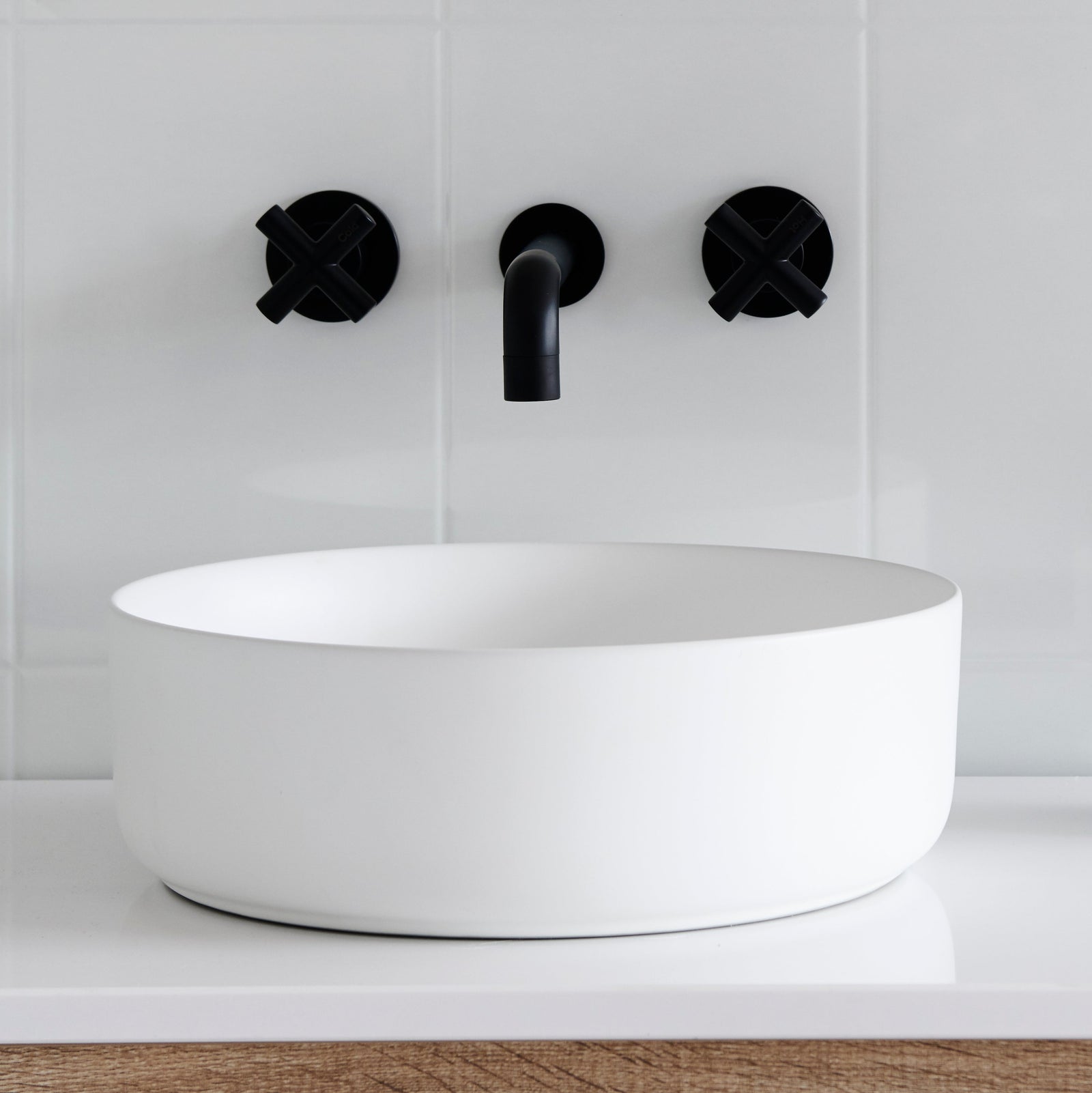 Intra Wall Top Assemblies, pair - Matte Black – Bathware Direct