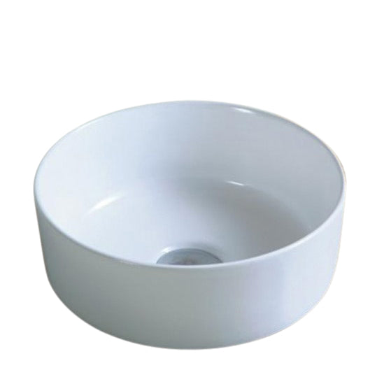 Essence Montreux Vessel Basin, 310mm Diameter White Gloss – Bathware Direct