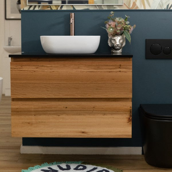 RF Nature Timber Veneer Vanity Units, Stone Top || Check out BATHWARE ...