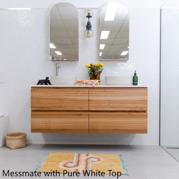 RF Nature Timber Veneer Vanity Units, Stone Top || Check out BATHWARE ...