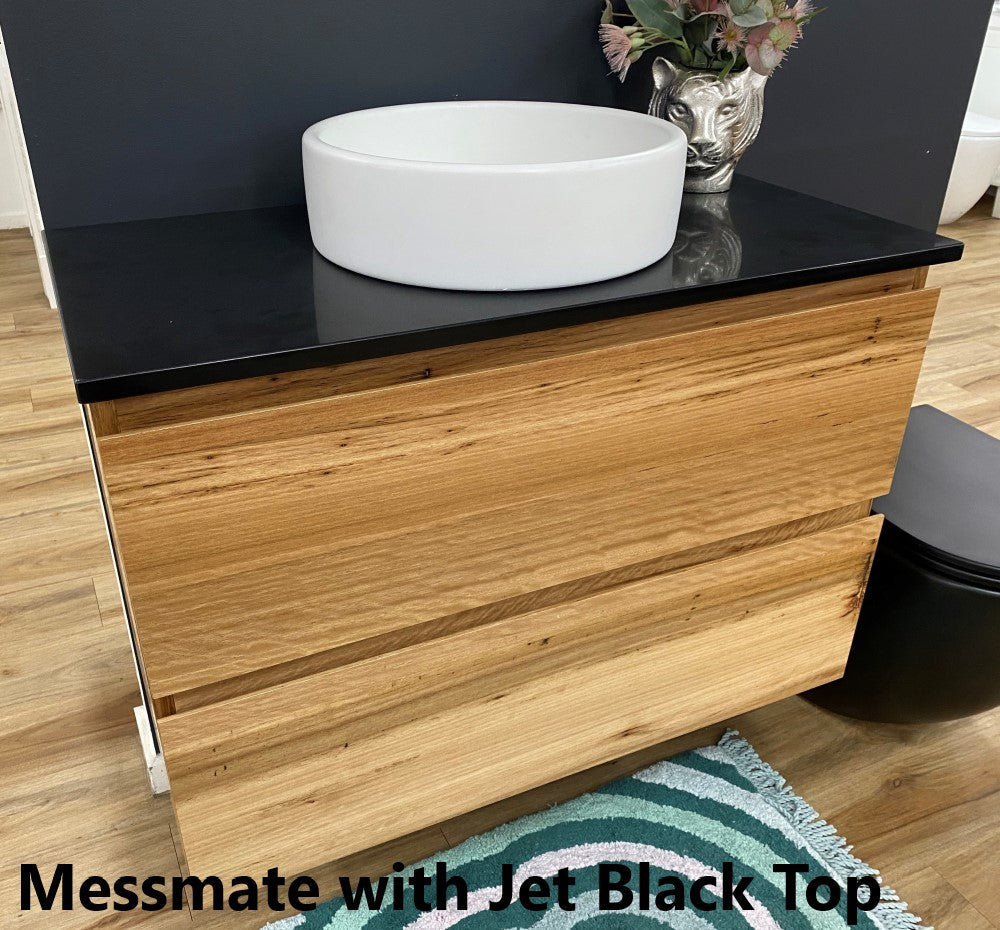 RF Nature Timber Veneer Vanity Units, Stone Top || Check out BATHWARE ...