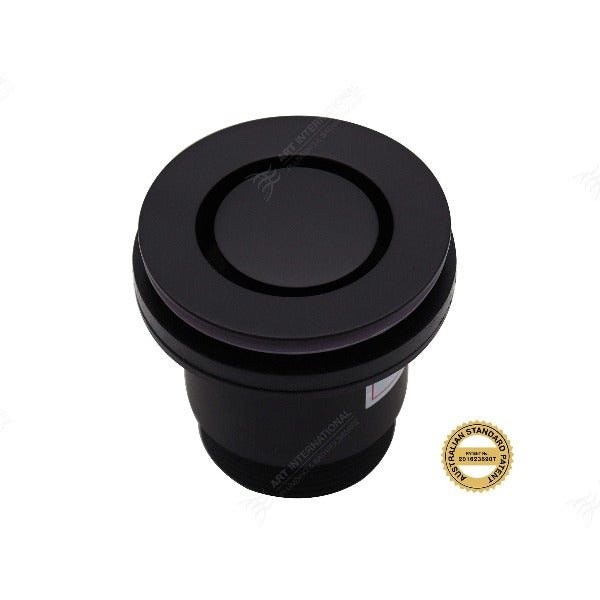 40mm Pop Down Bath Waste Matte Black, 21811 – Bathware Direct