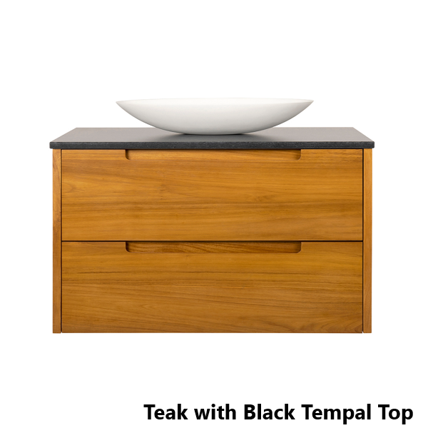 FABF Avila Solid Timber Vanity 900mm - Teak / Messmate / Vic Ash / Blo ...
