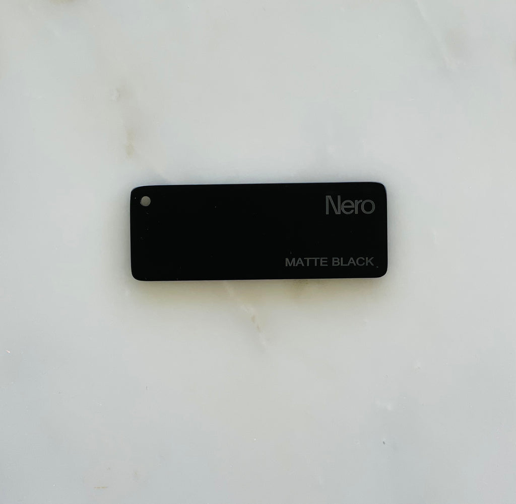Nero Colour Sample - Matte Black NR514234MB – Bathware Direct