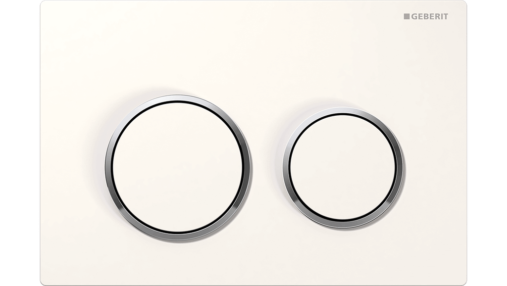 Geberit Kappa 21 Dual Flush Button & Plate – Bathware Direct