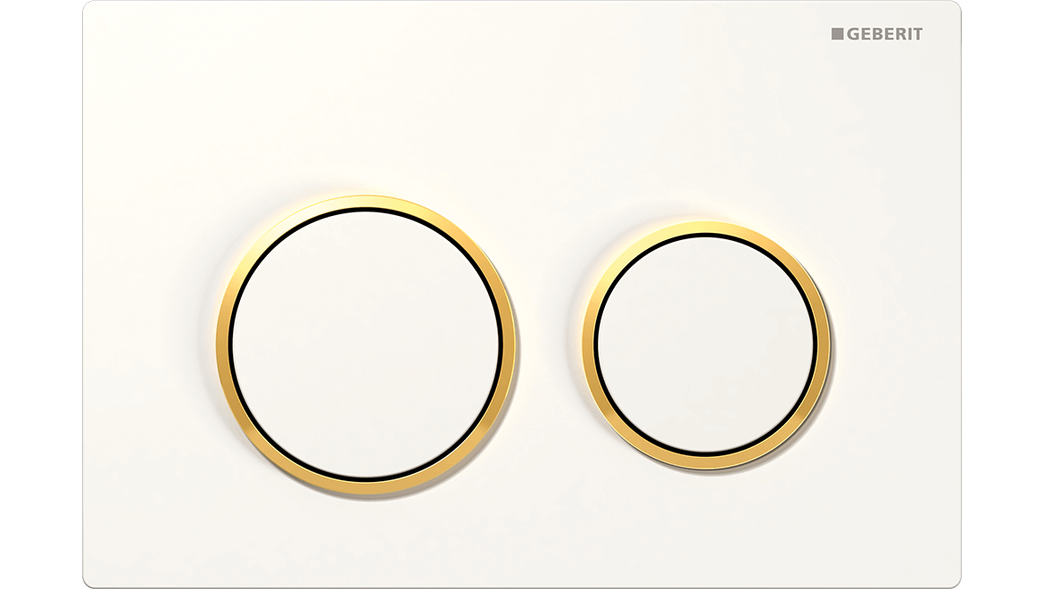 Geberit Kappa 21 Dual Flush Button & Plate – Bathware Direct