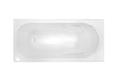 Decina Modena Inset Bath, White - 1210mm / 1515mm / 1635mm / 1785mm ...