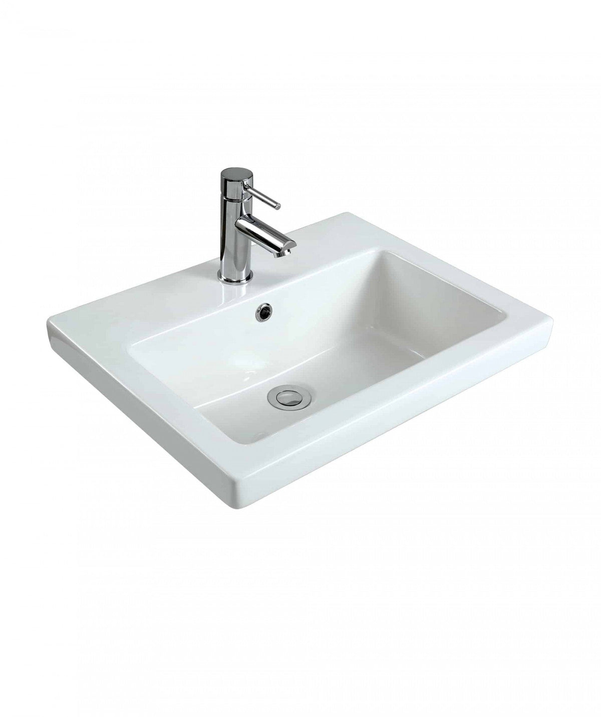 Plati 550 Inset Basin - 430 Deep – Bathware Direct